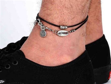 31 Best Ankle Bracelets For Men You Can Buy Mens Anklets
