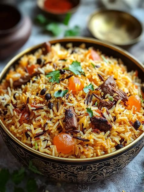Authentic Kabuli Pulao Irresistible Afghan Lamb And Rice Joy