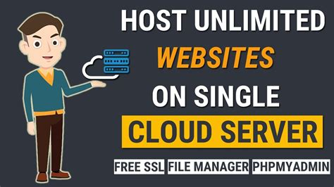 Host Multiple Domains On One Server Host Multiple Websites On One Cloud Server Youtube