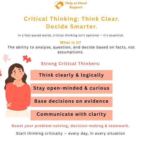 Critical Thinking For Better Life Work And Ndis Decisions