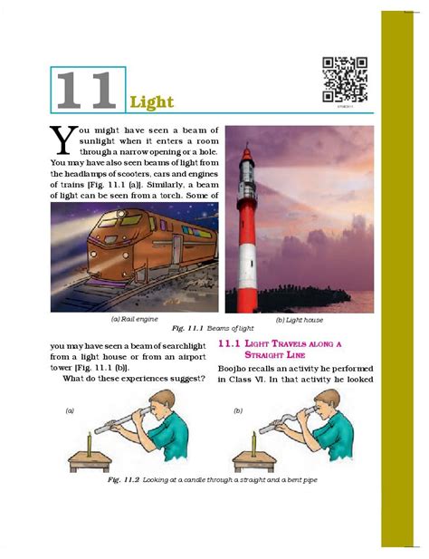NCERT Book Class Science Chapter Light PDF AglaSem