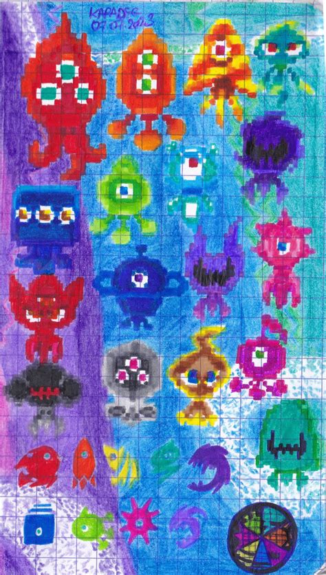 All Wisps From Sonic By Karadegrara On Deviantart