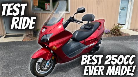 Riding One Of The Best 250cc Scooters Ever Made Honda Reflex With A