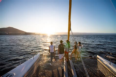 Sunset Champagne Cruise Sunset On Catamaran Cape Town