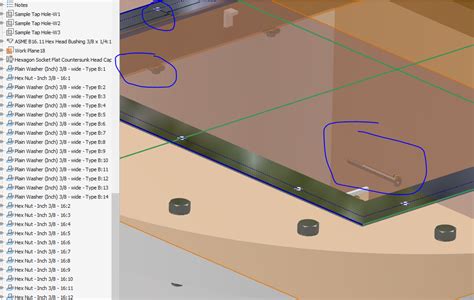 inventor 2022 bolted connection strange behaviour autodesk community