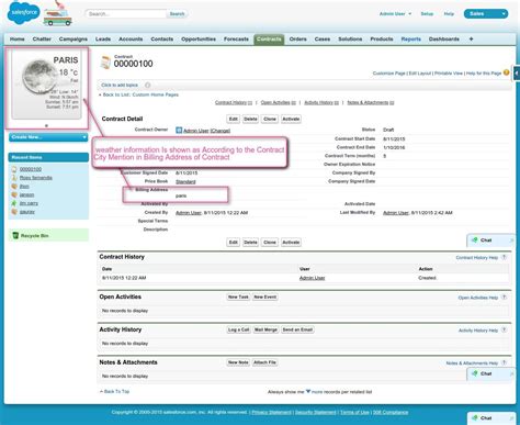 Salesforce Smart Multi Weather Information Weather Forecast Smart App