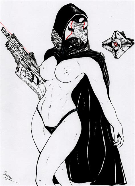 Rule 34 Big Breasts Cape Destiny Game Helmet Laser Pointer Panties
