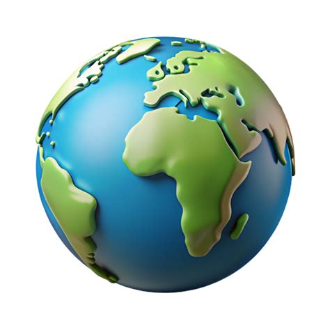 World Map 3d Image 46352967 Png