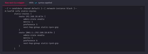 Video Roman Dodin On Linkedin Srlinux Pygments Lexer