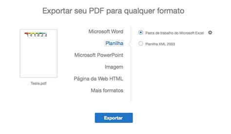 Como Converter PDF Para Excel