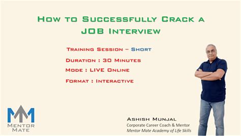 Train You To Crack Any Job Interview By Mentormatehr Fiverr