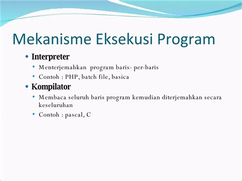 Bab 1a Paradigma Bahasa Pemrograman Ppt