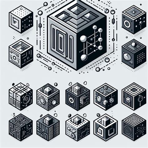 13 000 3d Cube Outline Pictures