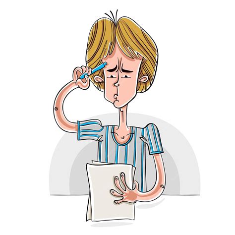 Premium Vector Student Passing The Test Vector Cartoon