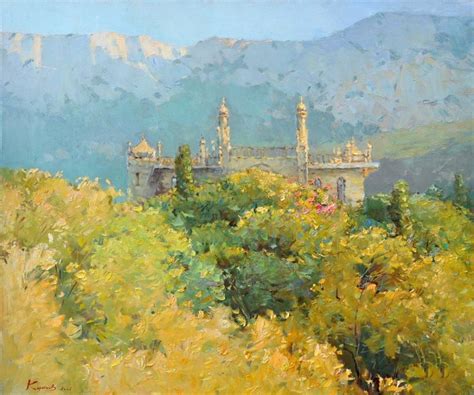 Картина Осень в Крыму Валентин Коротков купить в Москве Картина Осень в Крыму Валентин