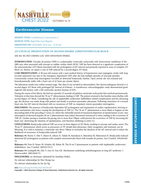 Pdf An Unusual Presentation Of Second Degree Atrioventricular Block