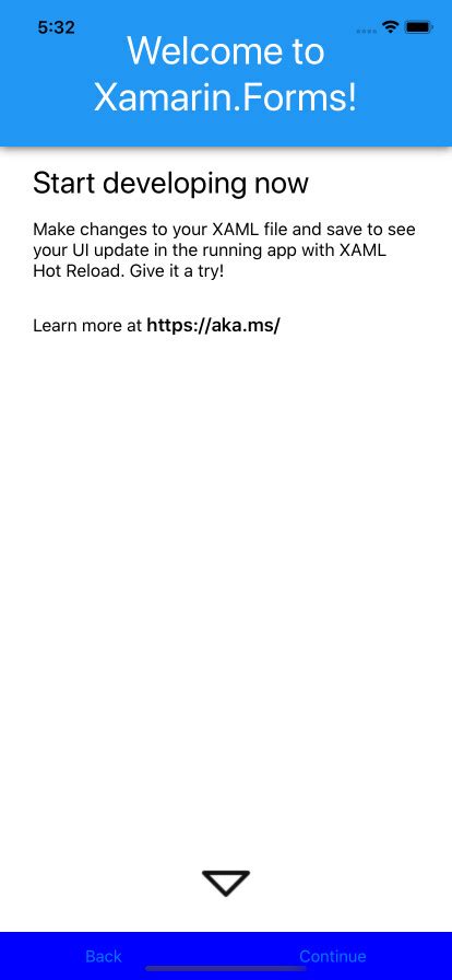 Sliding Drawer In Xamarin Forms