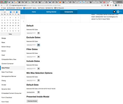terra datepicker points to the wrong position · issue 1402 · cerner