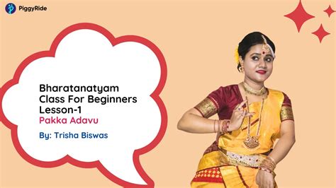 Bharatanatyam Demo Class For Beginners Lesson 1 Pakka Adavu 1 And 2