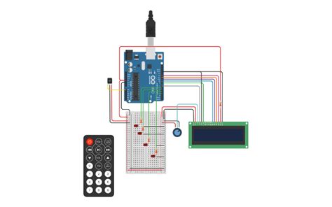 Circuit Design Ir Remote Automation Tinkercad