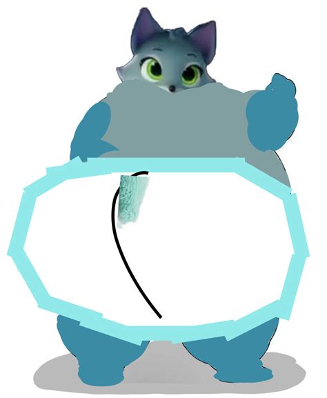 Fat Annie The Arctic Fox Big Butt By Inflationrules On Deviantart