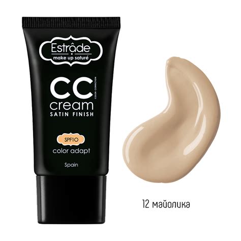 CC крем для лица Satin Finish тон №12 «Майолика» Estrade