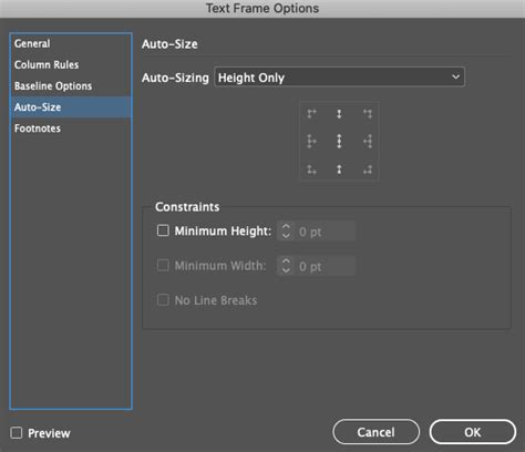 Scripting Fit To Frame With Vertical Justification Options Stack