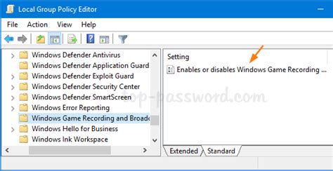 Ways To Disable Game Bar And Game Dvr In Windows Password Recovery