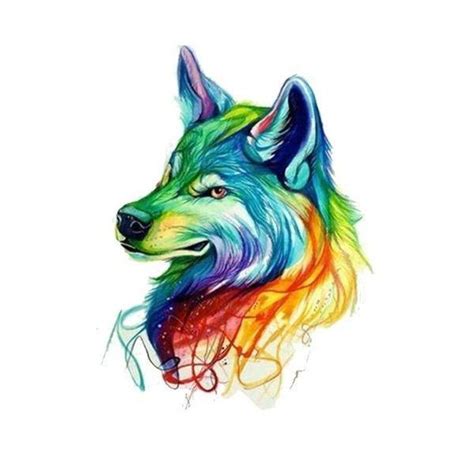 Wolf Girl Drawing Tattoo