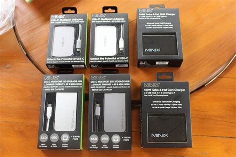 Minix Unveils Usb C Hub With Gb Ssd W Usb Charger Cnx Software