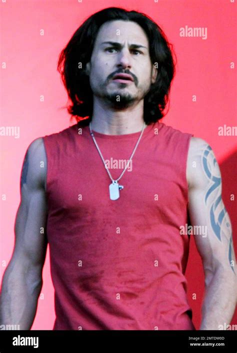 Brad Wilk Of The American Rap Rock Band Rage Against The Machine