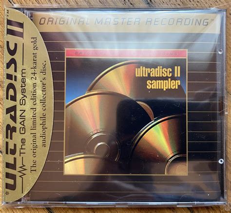 CD Ultradisc II Sampler Mobile Fidelity Sound Lab MFSL Audioweb