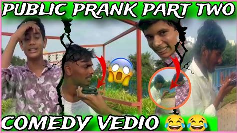 public prank part two|full comedy 😂 - YouTube