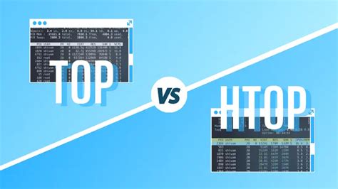Top Vs Htop Whats The Difference