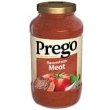 Prego Italian Tomato Pasta Sauce Flavored With Meat 24 Oz Jar