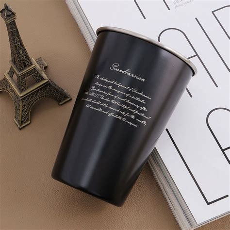 아임레터링 N2285bd753e 스텐컵500ml 블랙 음료수 물컵 홈플러스 택배배송