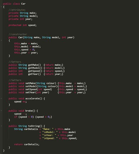 Solved Instructions Today You Will Be Given A Car Class Chegg Com