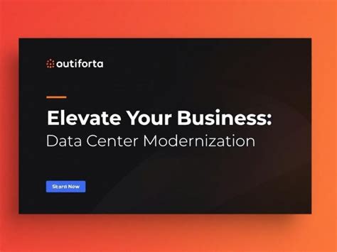 Elevate Your Business With Data Center Modernization