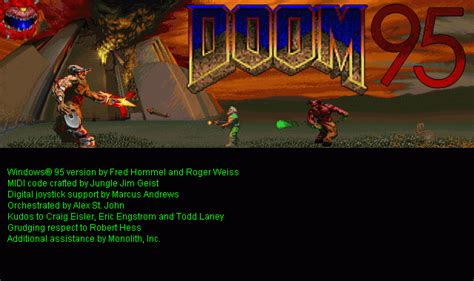 Screenshot Of Doom Windows 1993 Mobygames