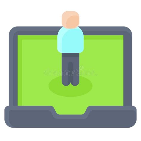 Walking Map On Laptop Screen Icon Location Map And Navigation Vector