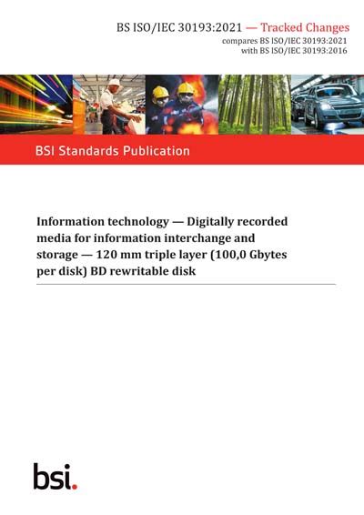 BS ISO IEC TC Tracked Changes Information Technology
