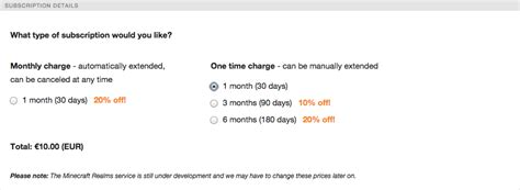 How Much Will Realms Cost Minecraft Realms Servers Java Edition