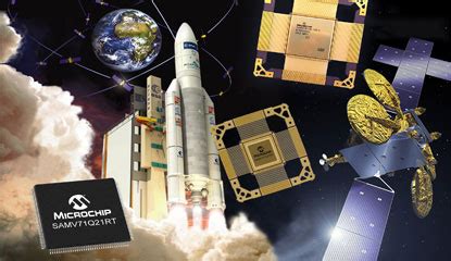 Space Industrys First Arm Based MCUs Forged By Microchip