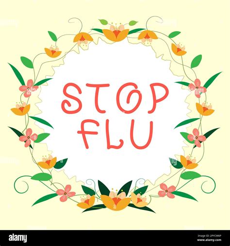 Conceptual Caption Stop Flu Business Approach Treat The Contagious Respiratory Illness Caused