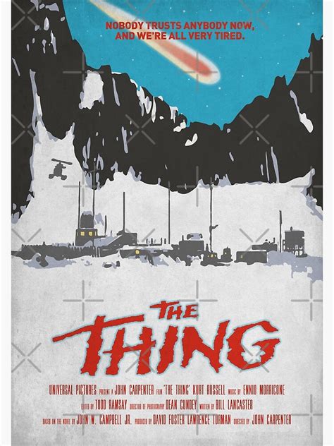 John Carpenters The Thing Poster