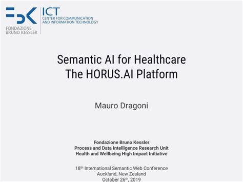 Keynote Given At Iswc 2019 Semantic Management For Healthcare Workshop Ppt