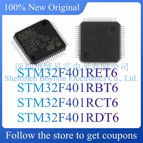 new stm32f401ret6 stm32f401rbt6 stm32f401rct6 stm32f401rdt6