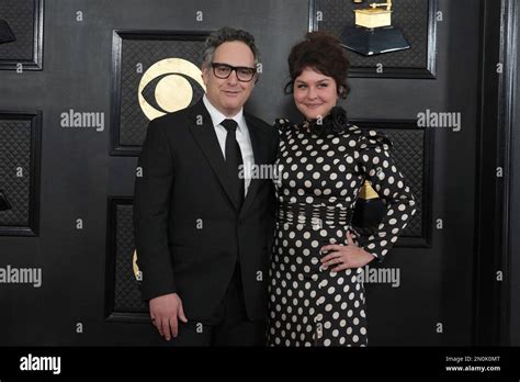 Bob Mehr Left And Coco Hames Arrive At The 65th Annual Grammy Awards On Sunday Feb 5 2023