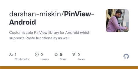 Github Darshan Miskinpinview Android Customizable Pinview Library