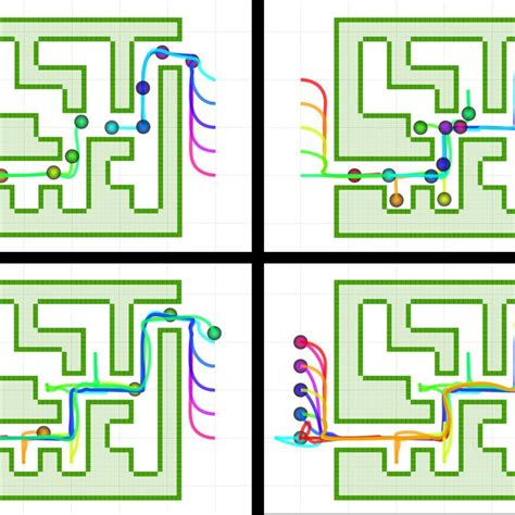 Experiment With 10 Quadrotors In A Dense Maze Download Scientific Diagram